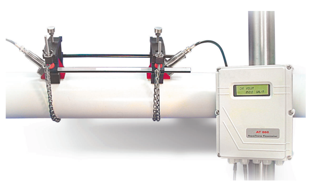 Ultrasonic flow meters
