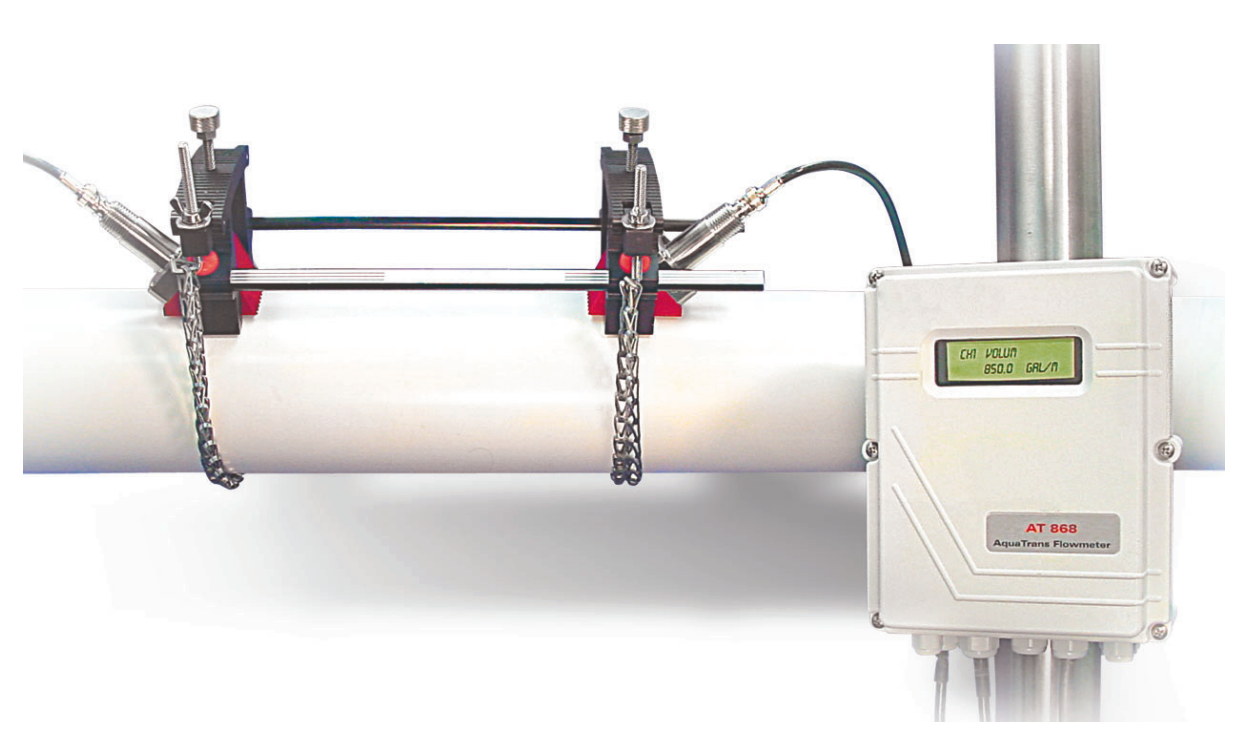 Ultrasonic flow meters